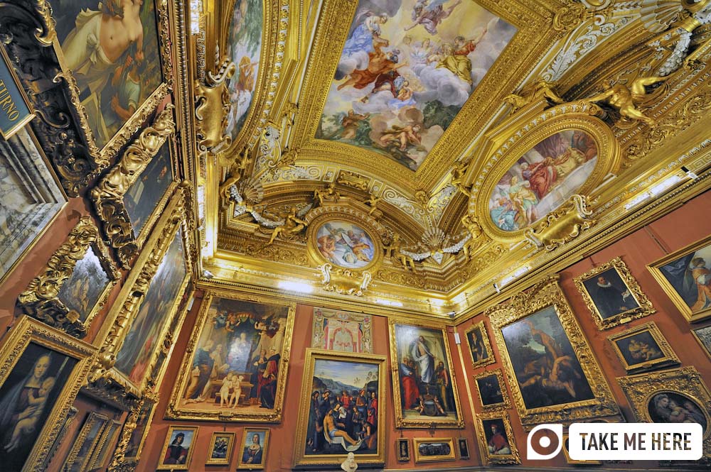 Palatina Gallery, Palazzo Pitti in Florence.