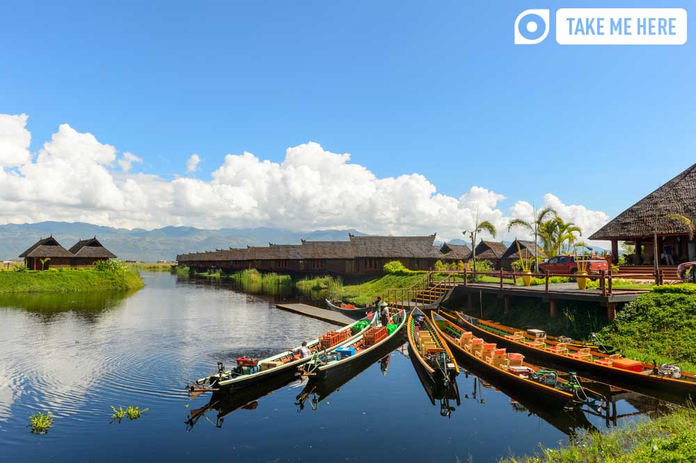 Inle Lake, one of Myanmar's most famous sights.