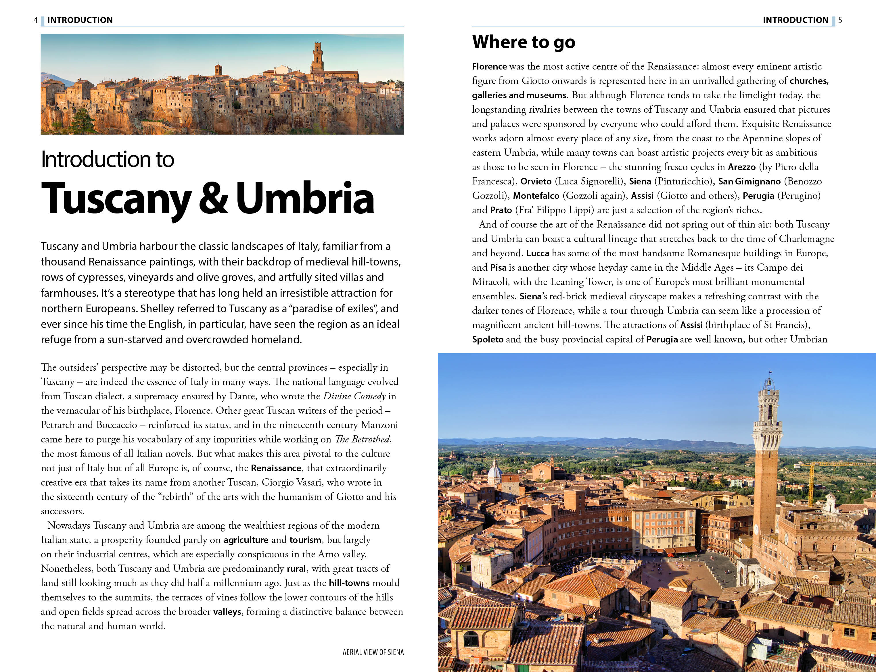 Guide Map Rough Tuscany Where To Stay In Tuscany?: A Guide To The