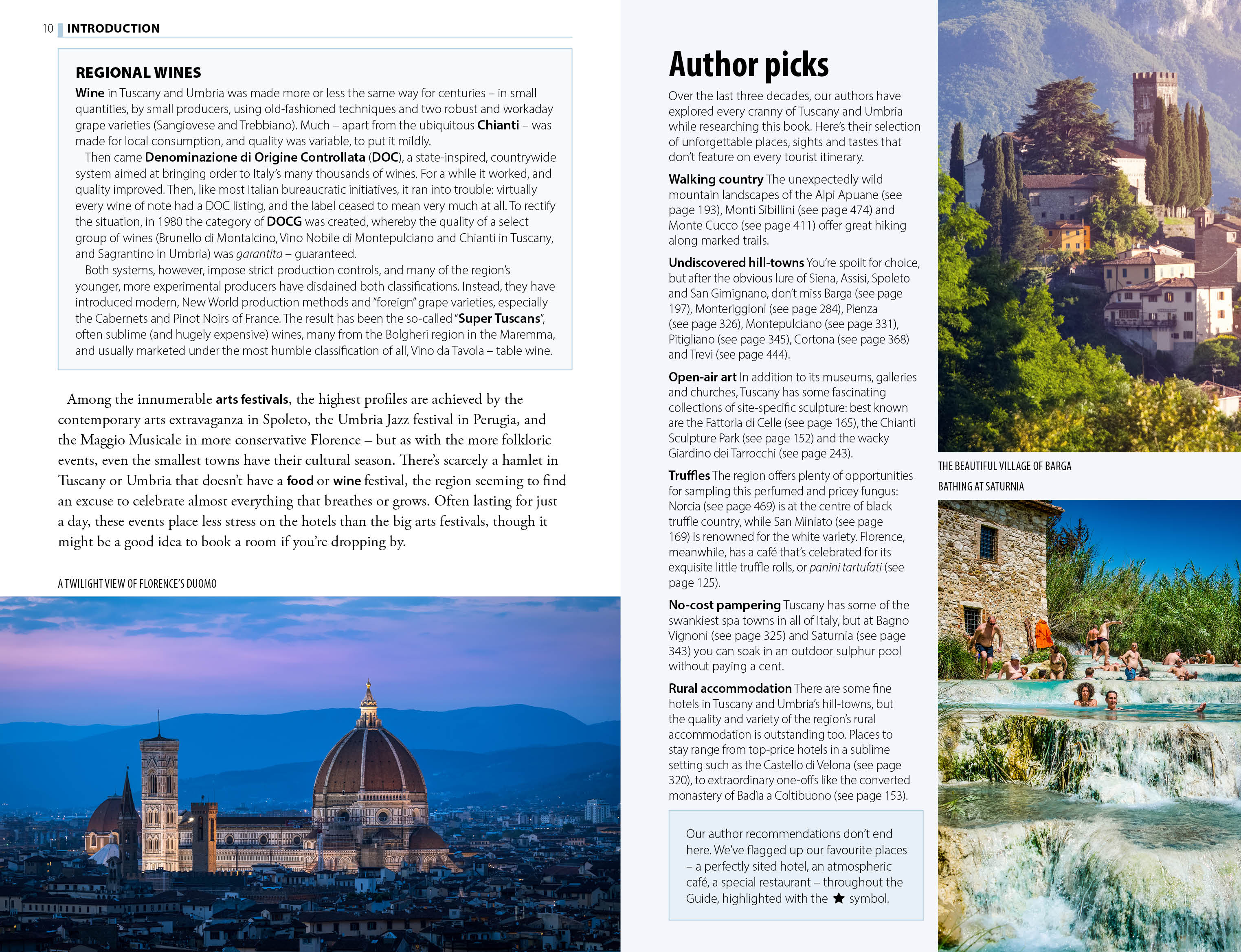 Guide Map Rough Tuscany Where To Stay In Tuscany?: A Guide To The