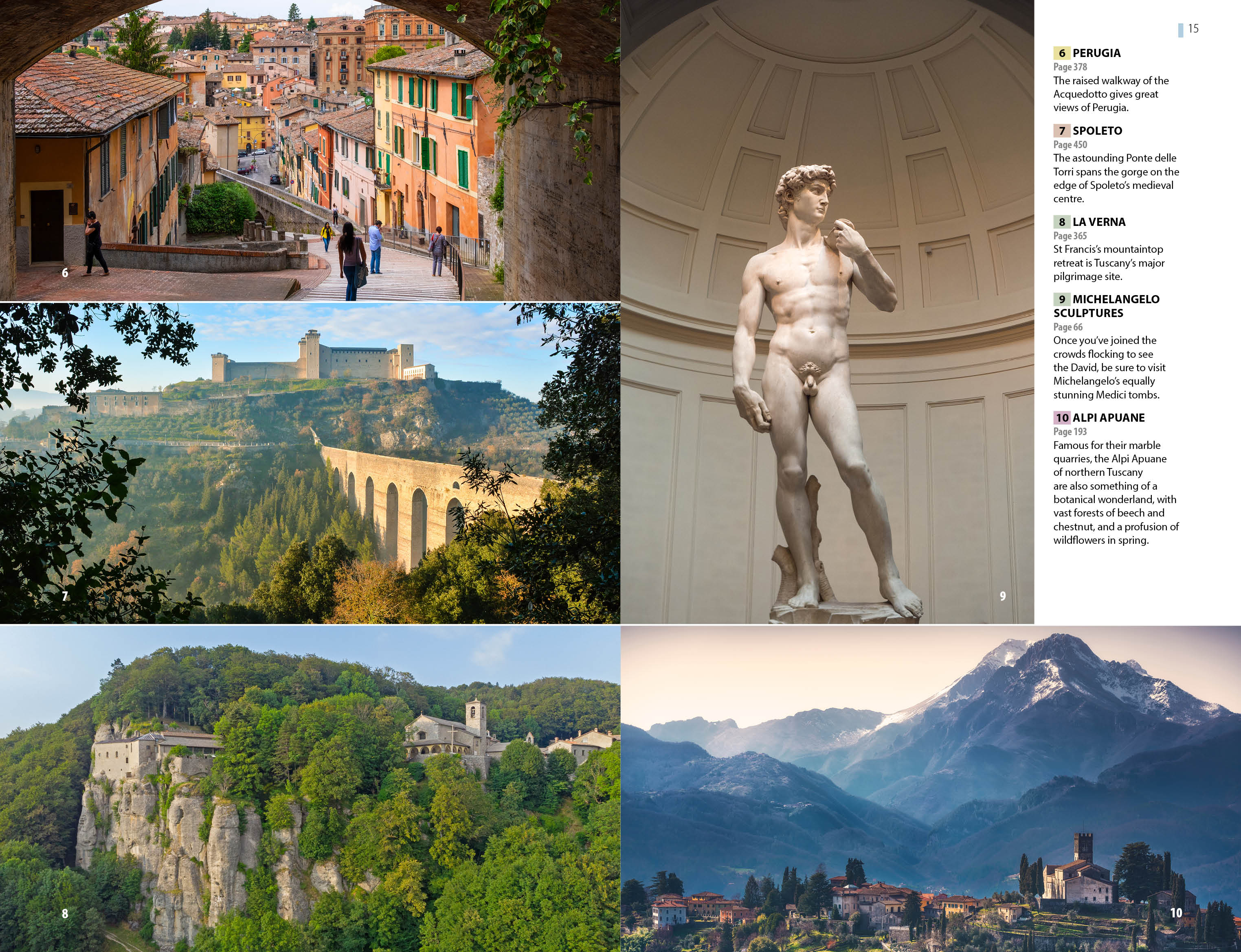 Guide Map Rough Tuscany Where To Stay In Tuscany?: A Guide To The