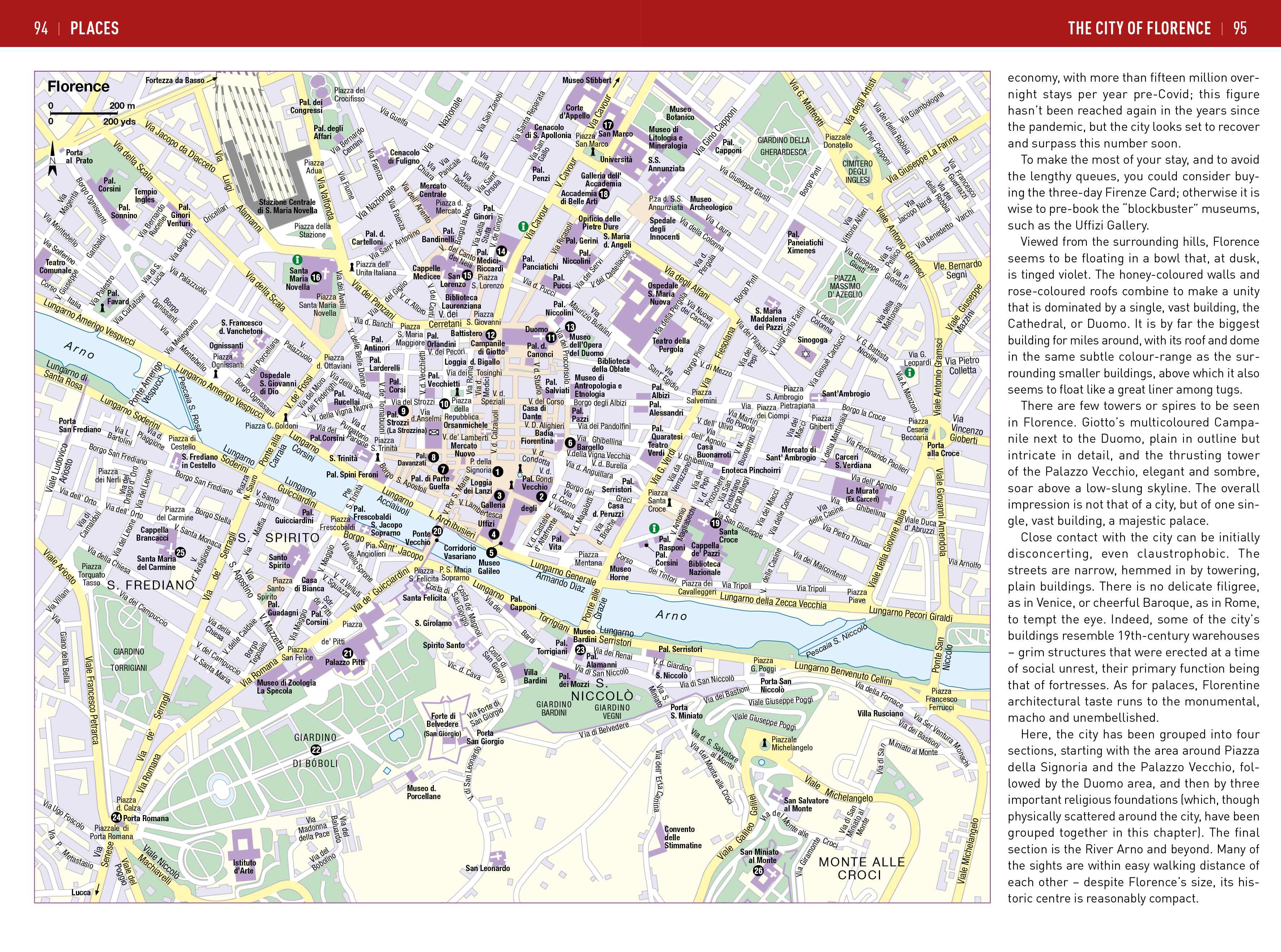 Guide Map Rough Tuscany Where To Stay In Tuscany?: A Guide To The