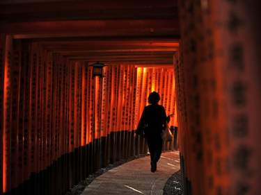 Fushimi-Inari Shinto temple in Kyoto